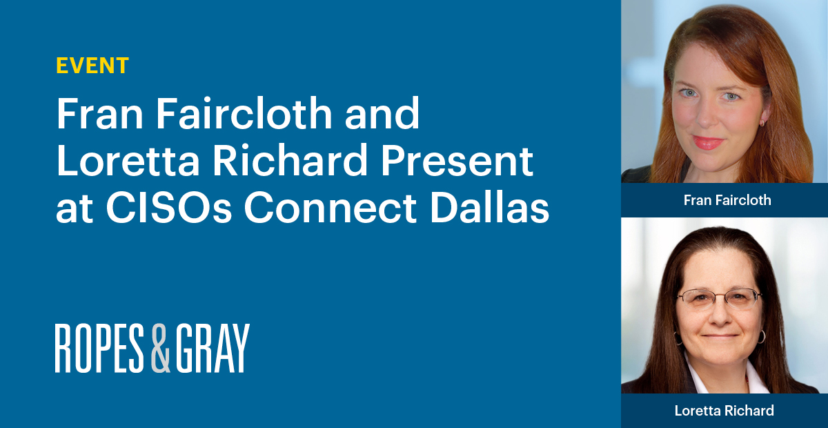 Fran Faircloth and Loretta Richard Present at CISOs Connect Dallas 2024 ...