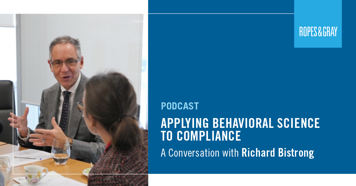 Podcast: Applying Behavioral Science to Compliance – A Conversation ...